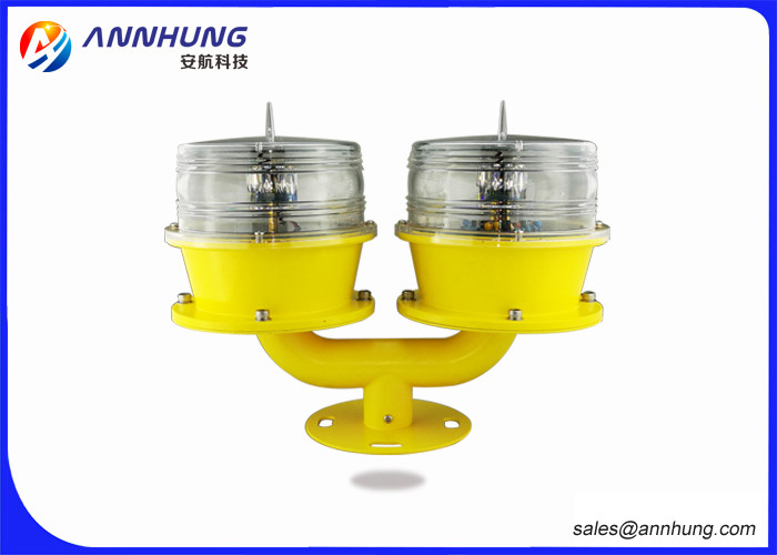 Oświetlenie przeszkodowe LED Solar Aviation Twin / Dual Low Intensity ICAO FAA L810 32.5cd